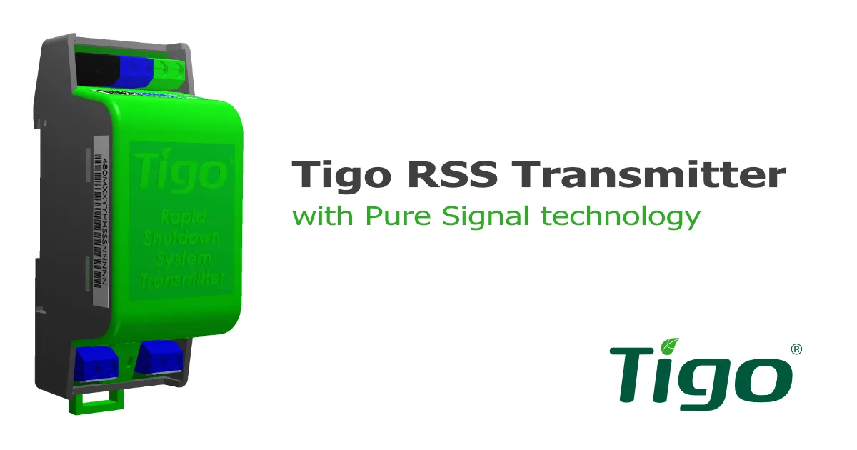 Tigo Energy Introduces Solar Rapid Shutdown with Pure Signal Technology